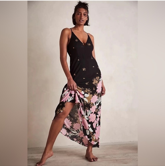Free People | Dresses | Intimately Free People Get To You Floral Maxi ...